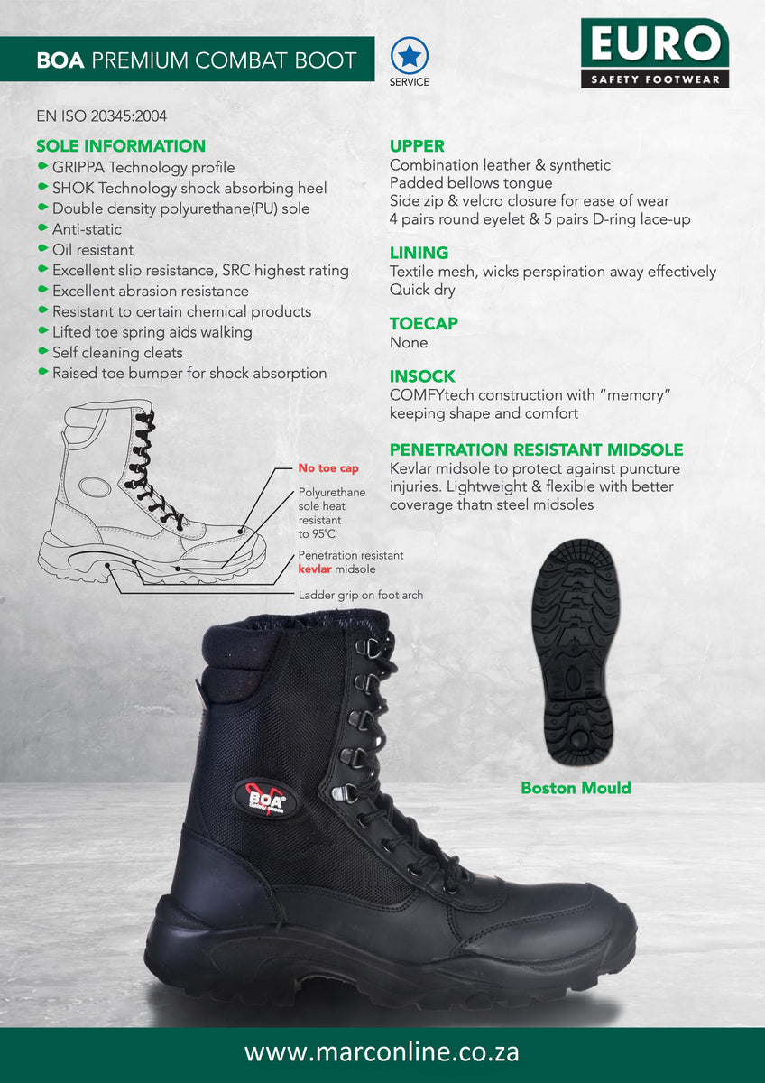 BOA Premium Tactical Combat Boot – marcOnline
